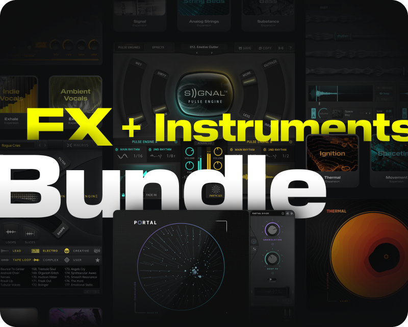FALL SALE -Up to 65% off! Shop Output FX + Instruments - Professional plugins to fuel your ...